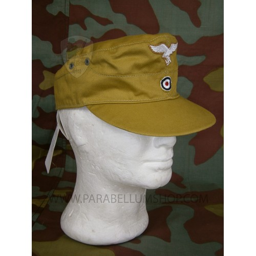 German WW2 tropical M41 field cap Luftwaffe - Erel by Robert Lubstein ...