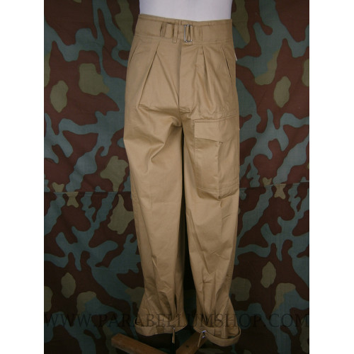 German WW2 tropical trousers Luftwaffe uniform - Fallschirmjager ...